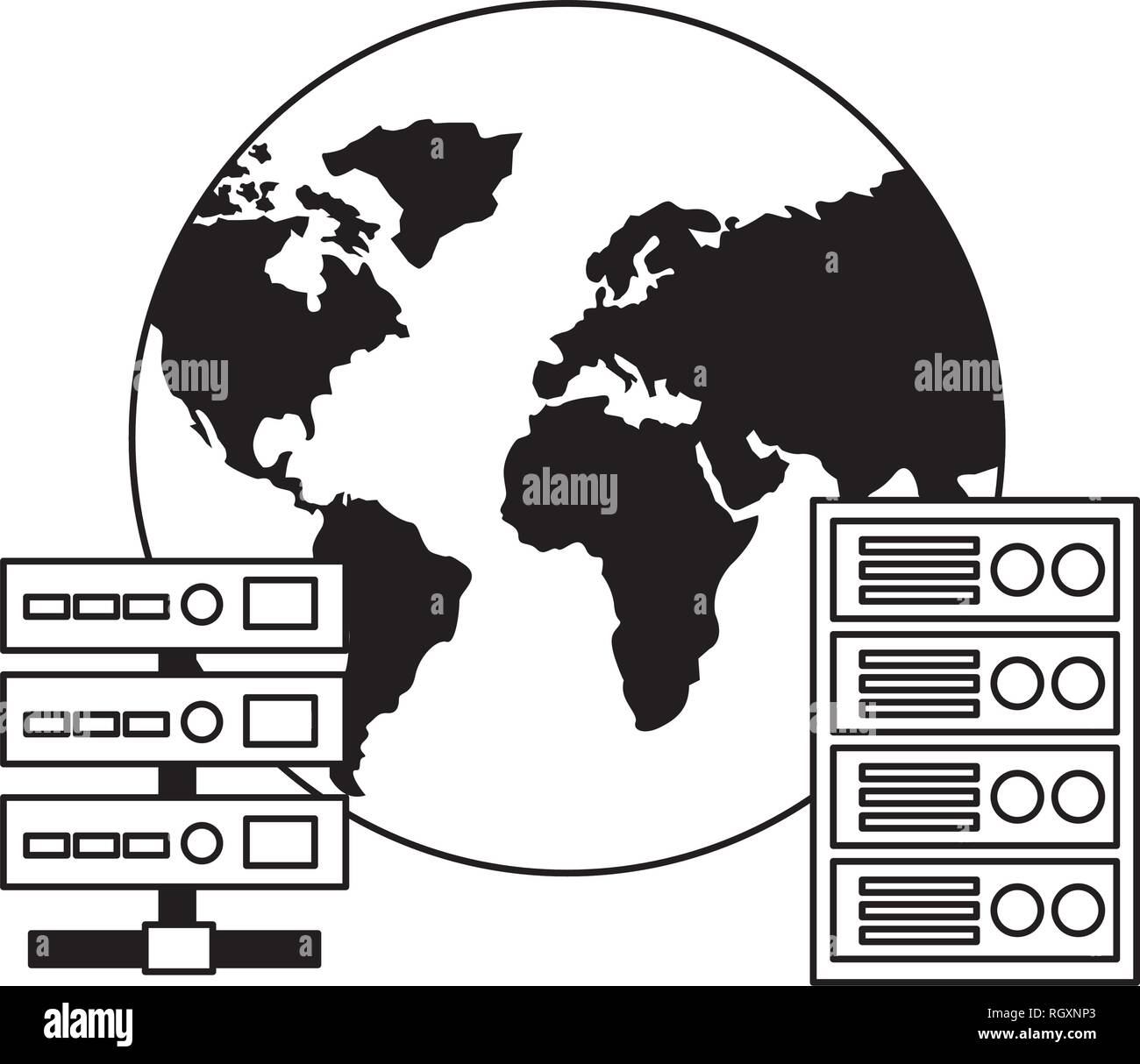 Wide rack Stock Vector Images - Alamy