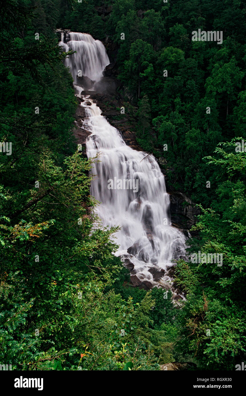 Whitewater falls cashiers north carolina hi-res stock photography and ...