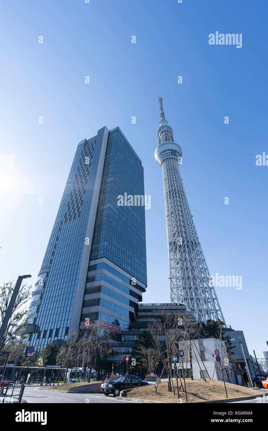 Tokyo Skytree, Sumida-Ku, Tokyo, Japan Stock Photo - Alamy