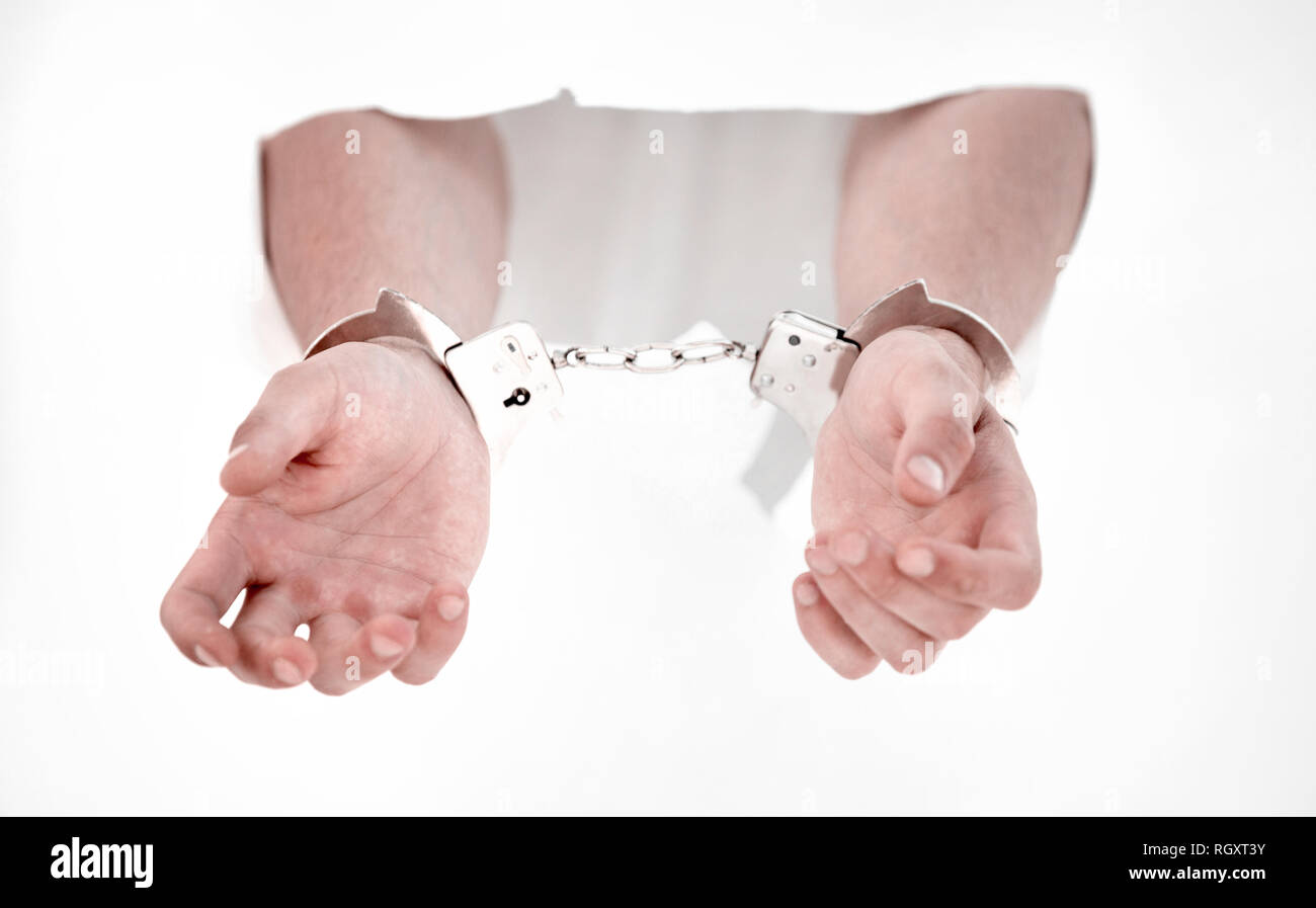Man breaking handcuffs hi-res stock photography and images - Alamy Man breaking handcuffs hi-res stock photography and images - Alamy