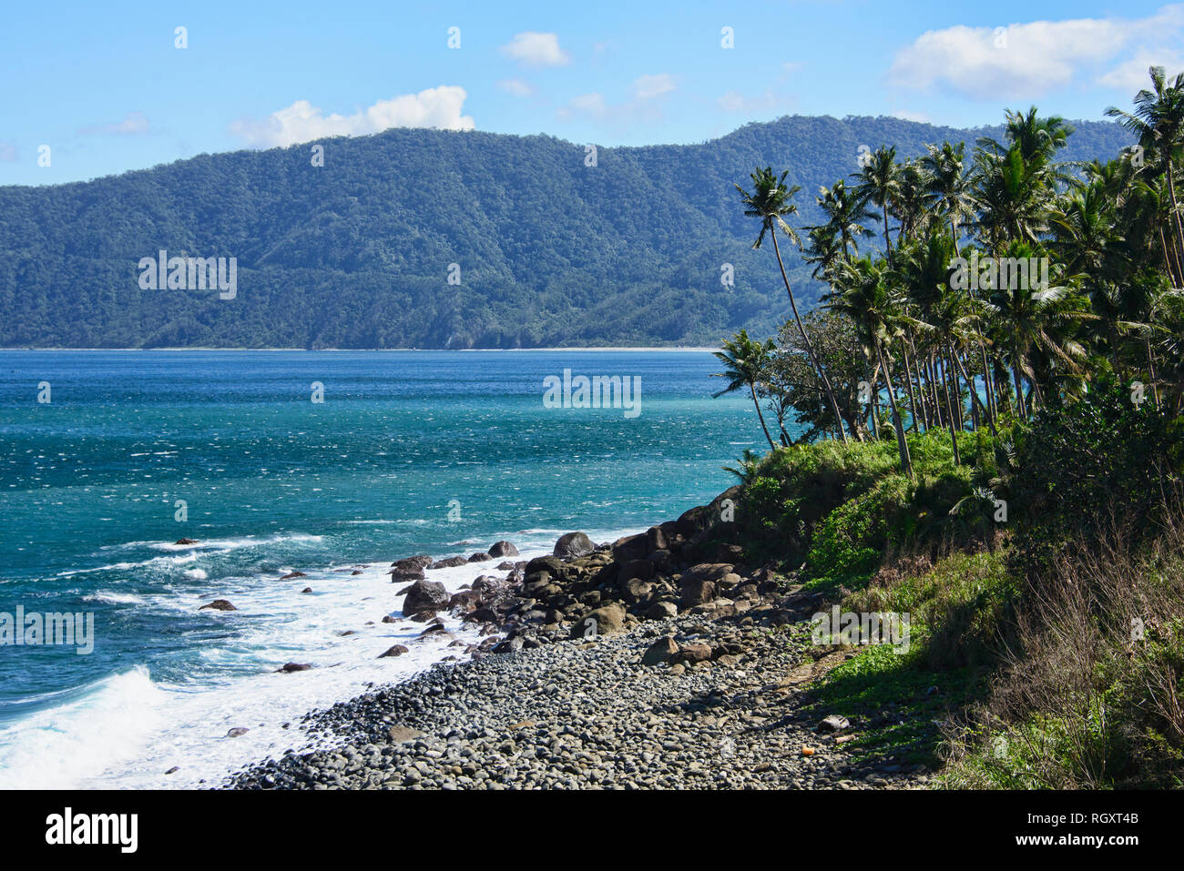 Beautiful coastal scenery near Pagudpud, Ilocos Norte, Philippines ...