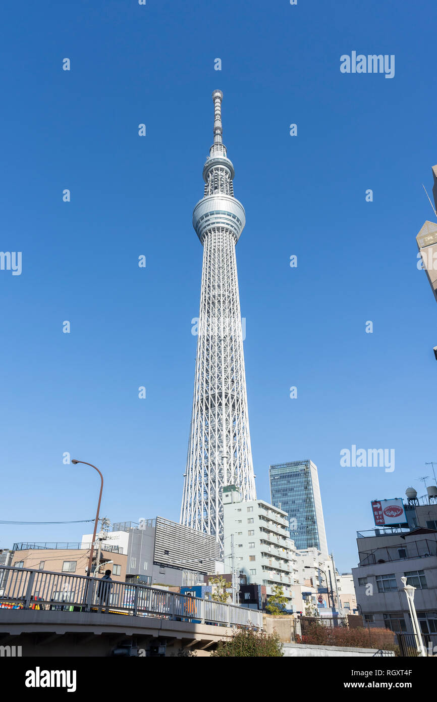 Tokyo Skytree, Sumida-Ku, Tokyo, Japan Stock Photo - Alamy