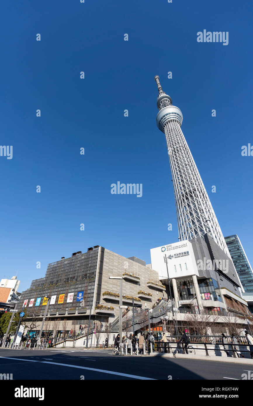 Tokyo Skytree, Sumida-Ku, Tokyo, Japan Stock Photo - Alamy