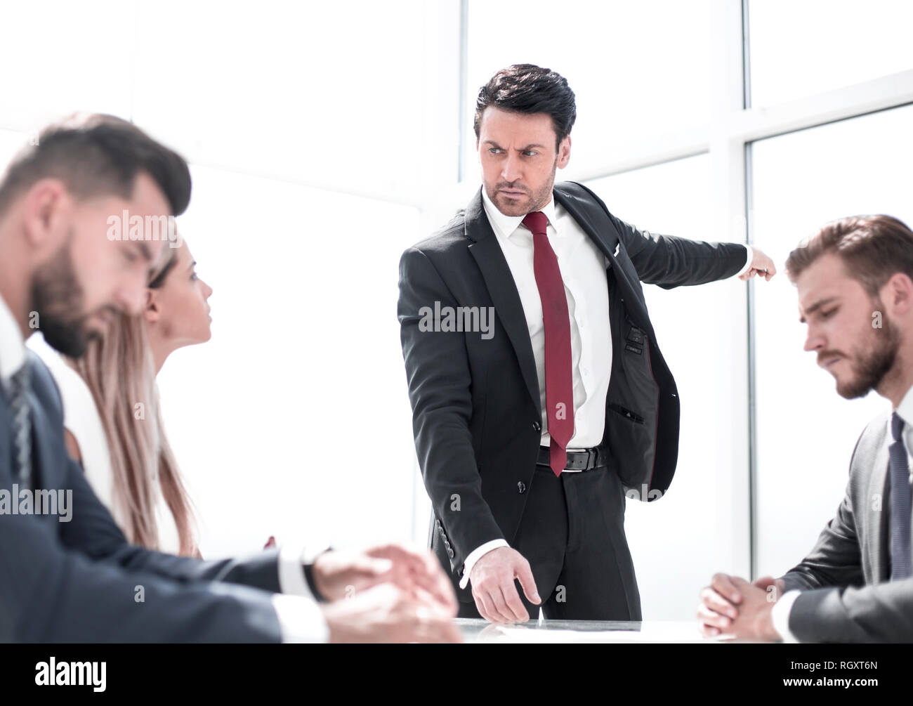 Team manager, shouting hi-res stock photography and images - Alamy