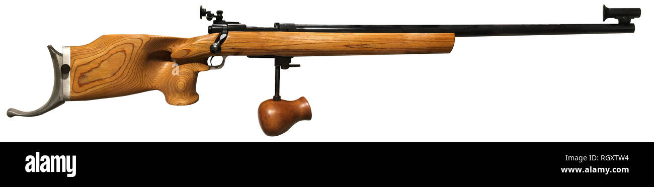 Shotgun Winchester model 70 Olympic target rifle .30 caliber 1955 Stock ...
