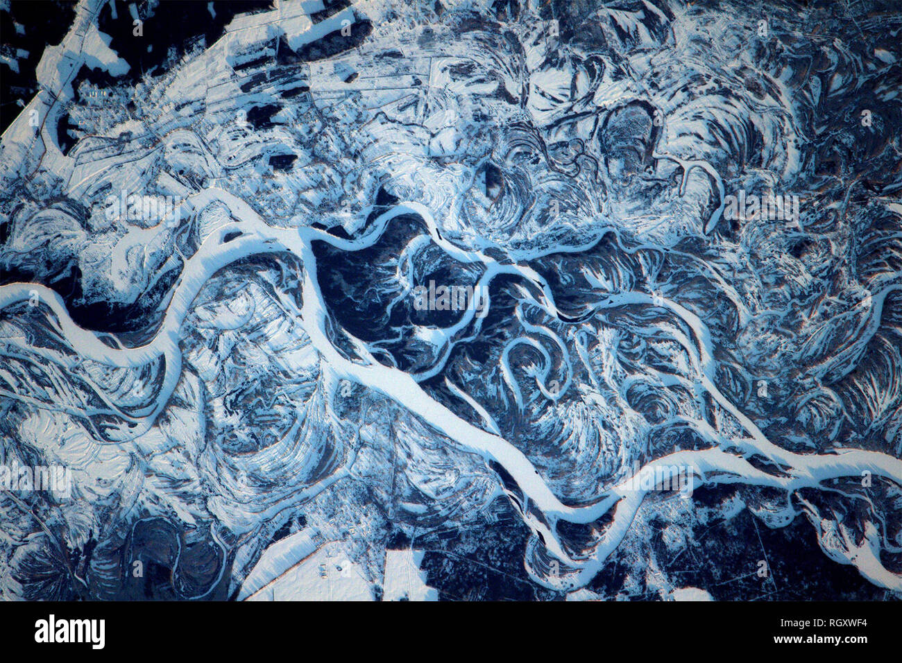 Satellite imagery dnieper river hi-res stock photography and images - Alamy