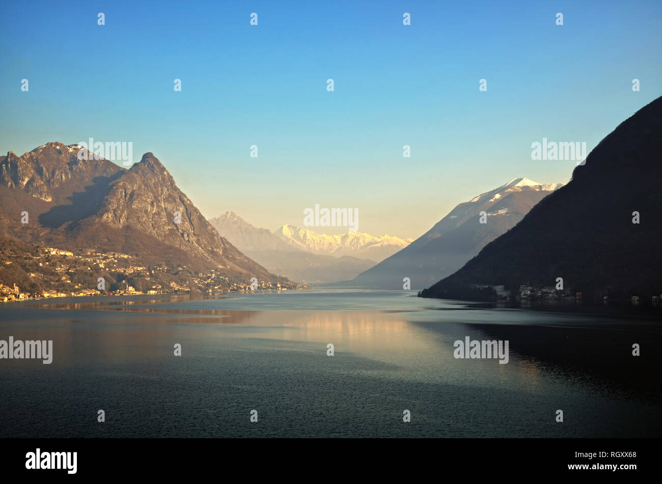Lugano Winter High Resolution Stock Photography and Images - Alamy