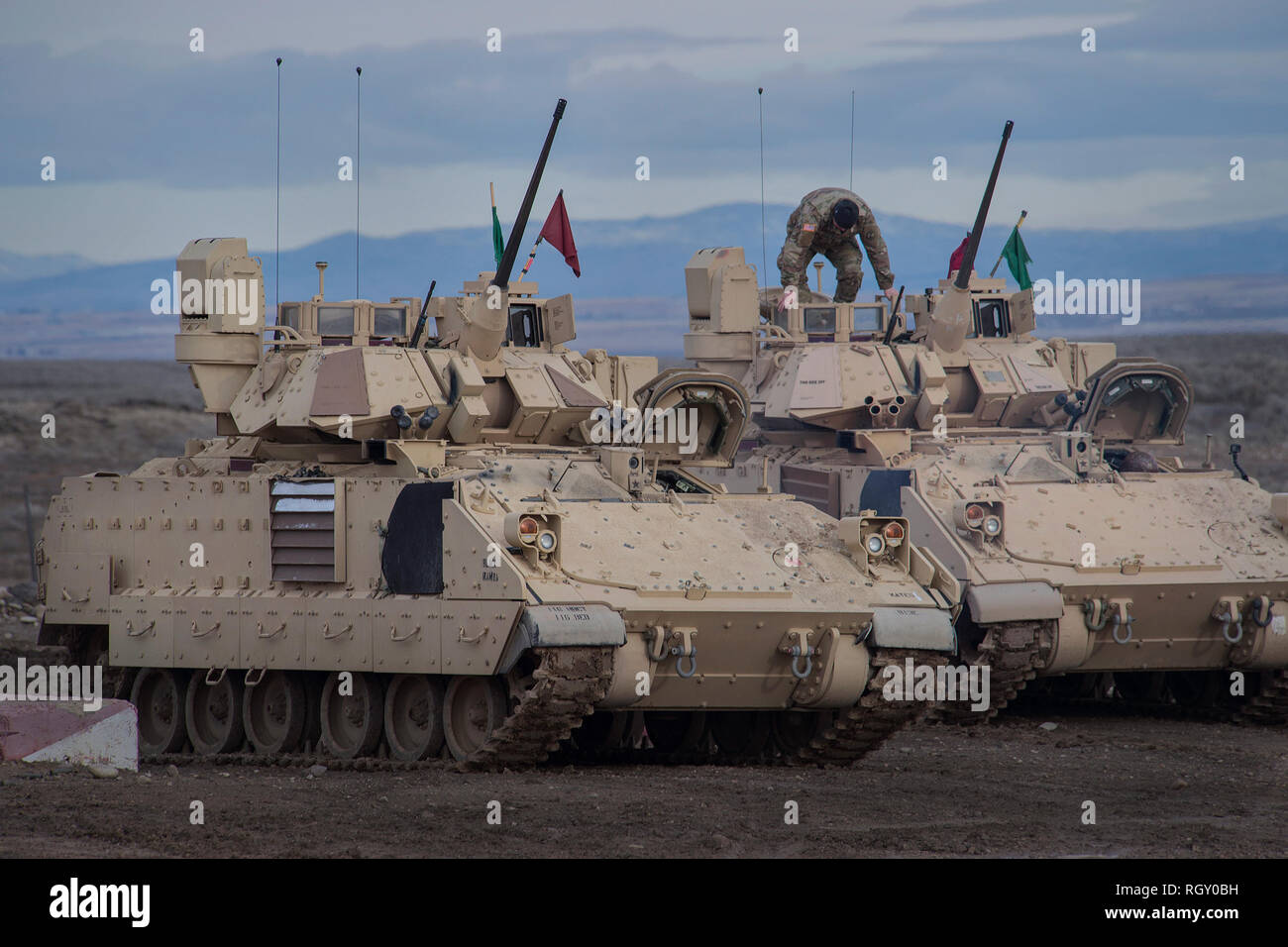 Idaho Army National Guardsmen prepare for live fire exercise with ...