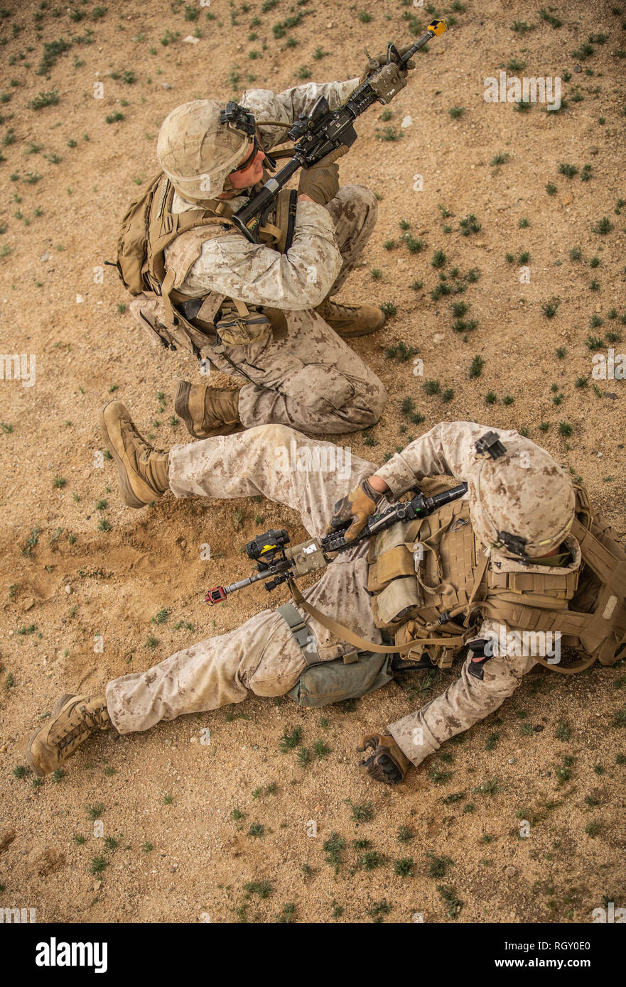 U.S. Marines with Company A., 1st Battalion, 7th Marine Regiment, 1st ...