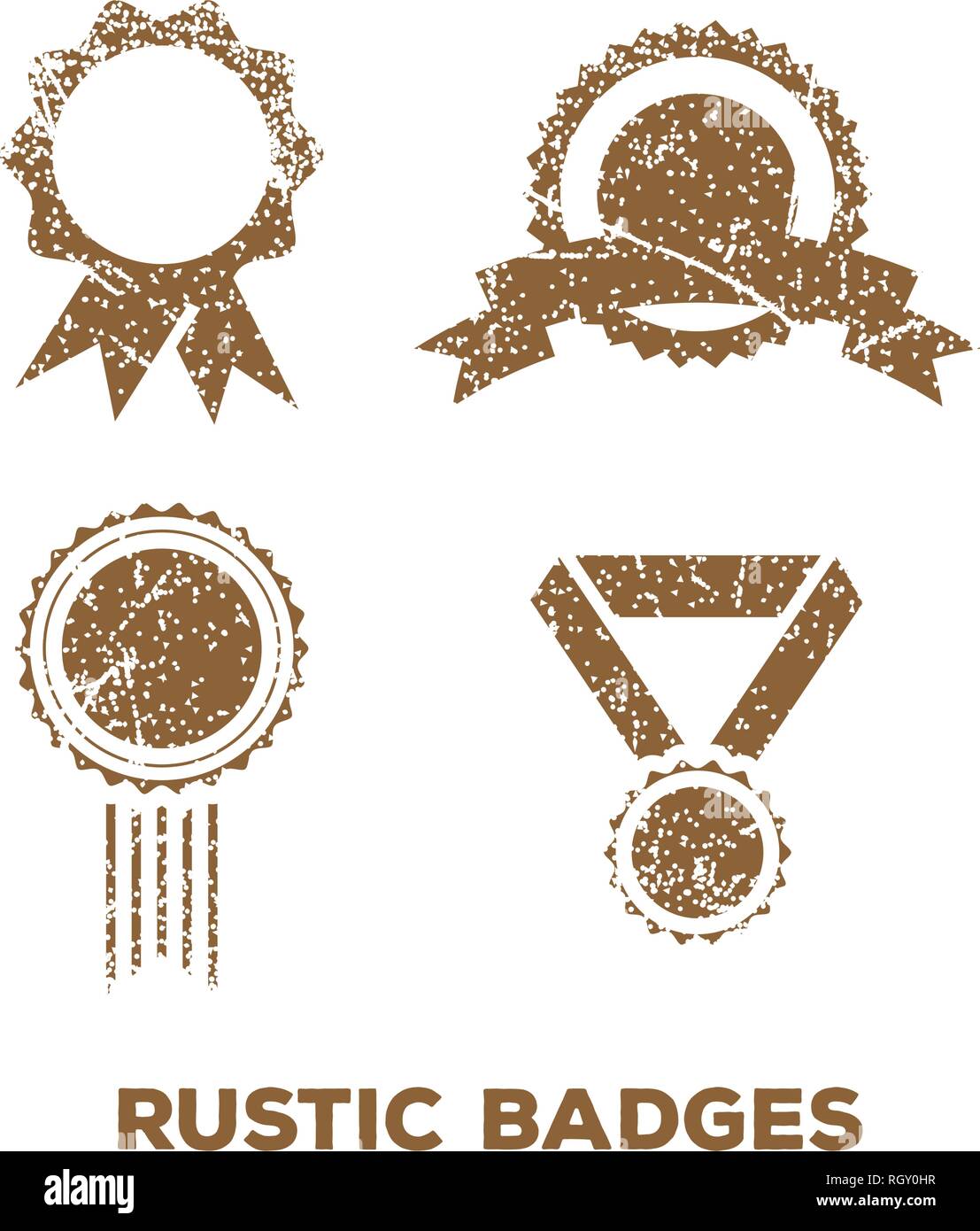 Rustic shield art hi-res stock photography and images - Alamy