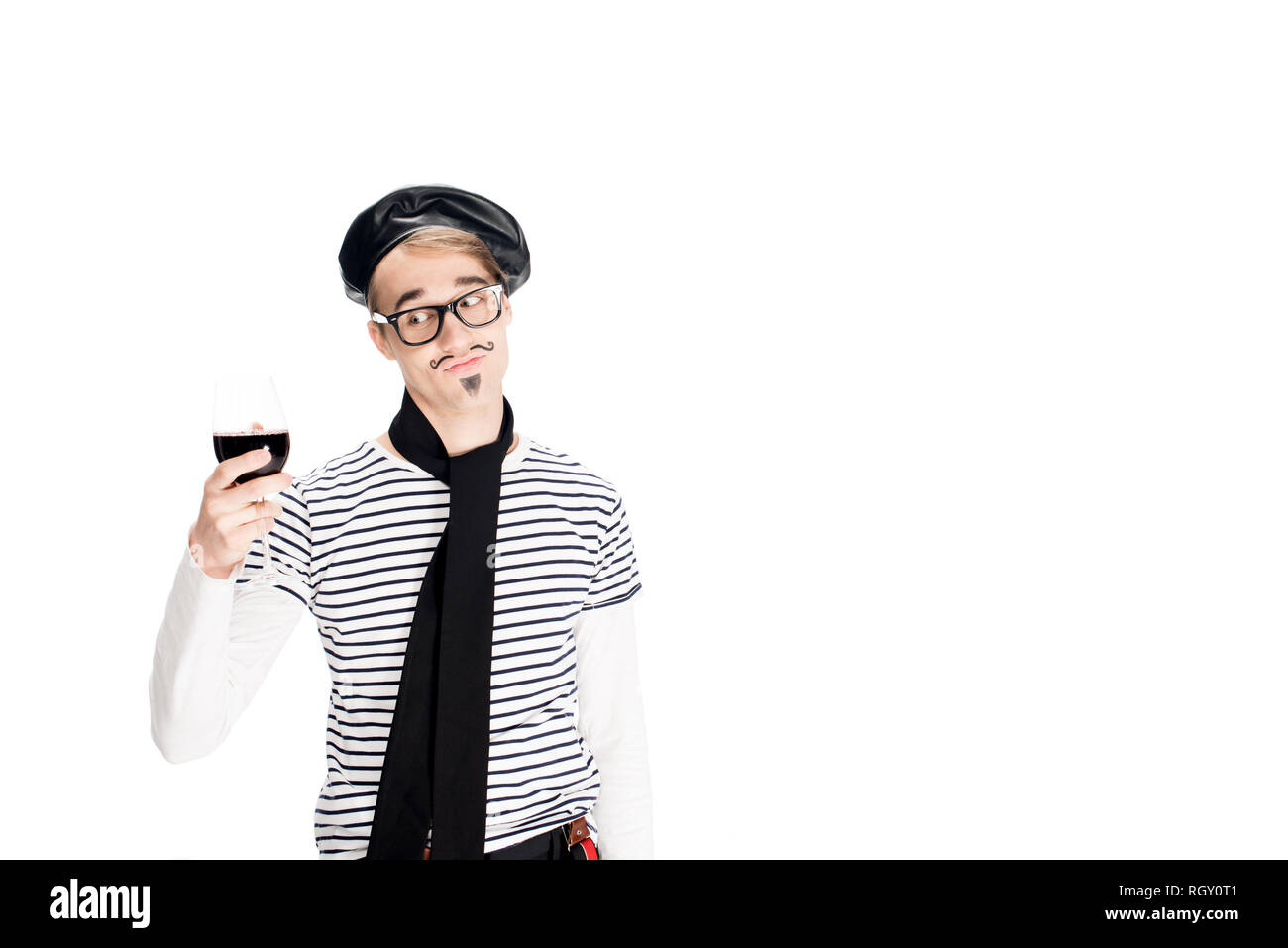 French Man Wearing Beret High Resolution Stock Photography and Images ...