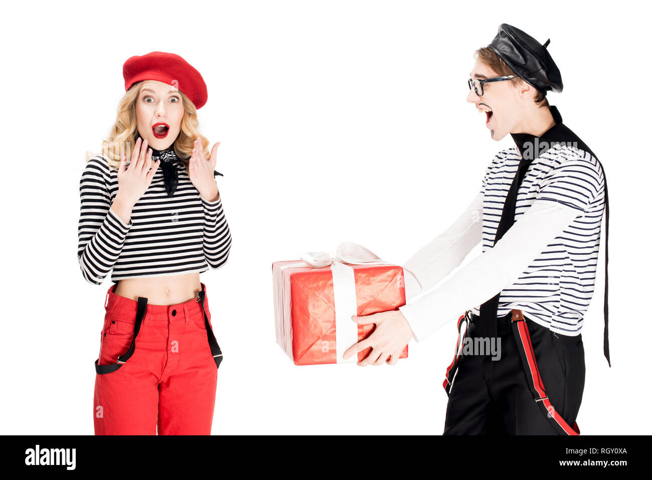 French woman beret hi-res stock photography and images - Alamy