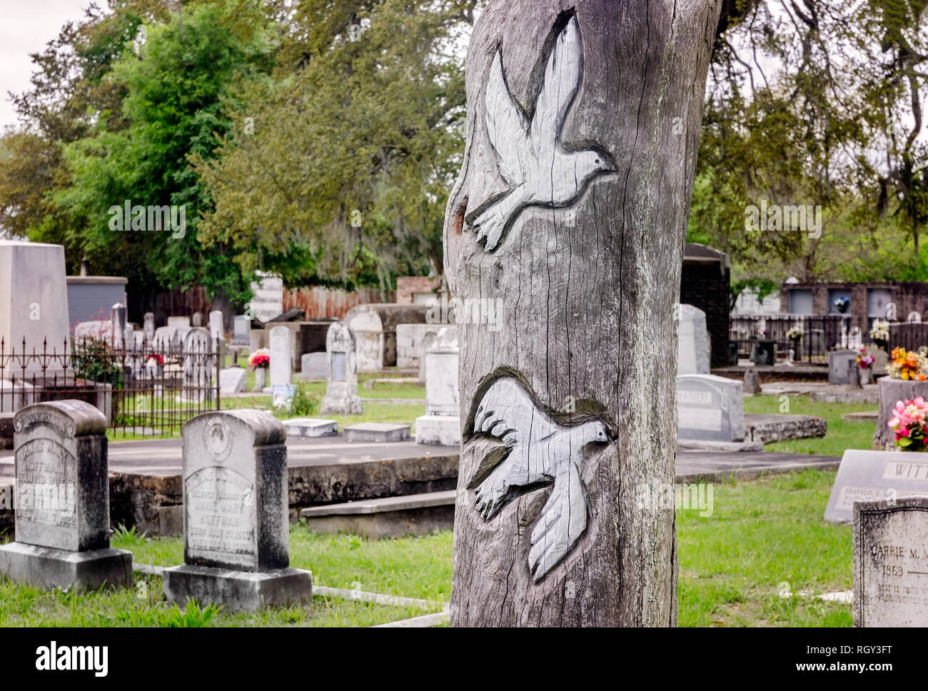 Cemetery on bay in hi-res stock photography and images - Alamy