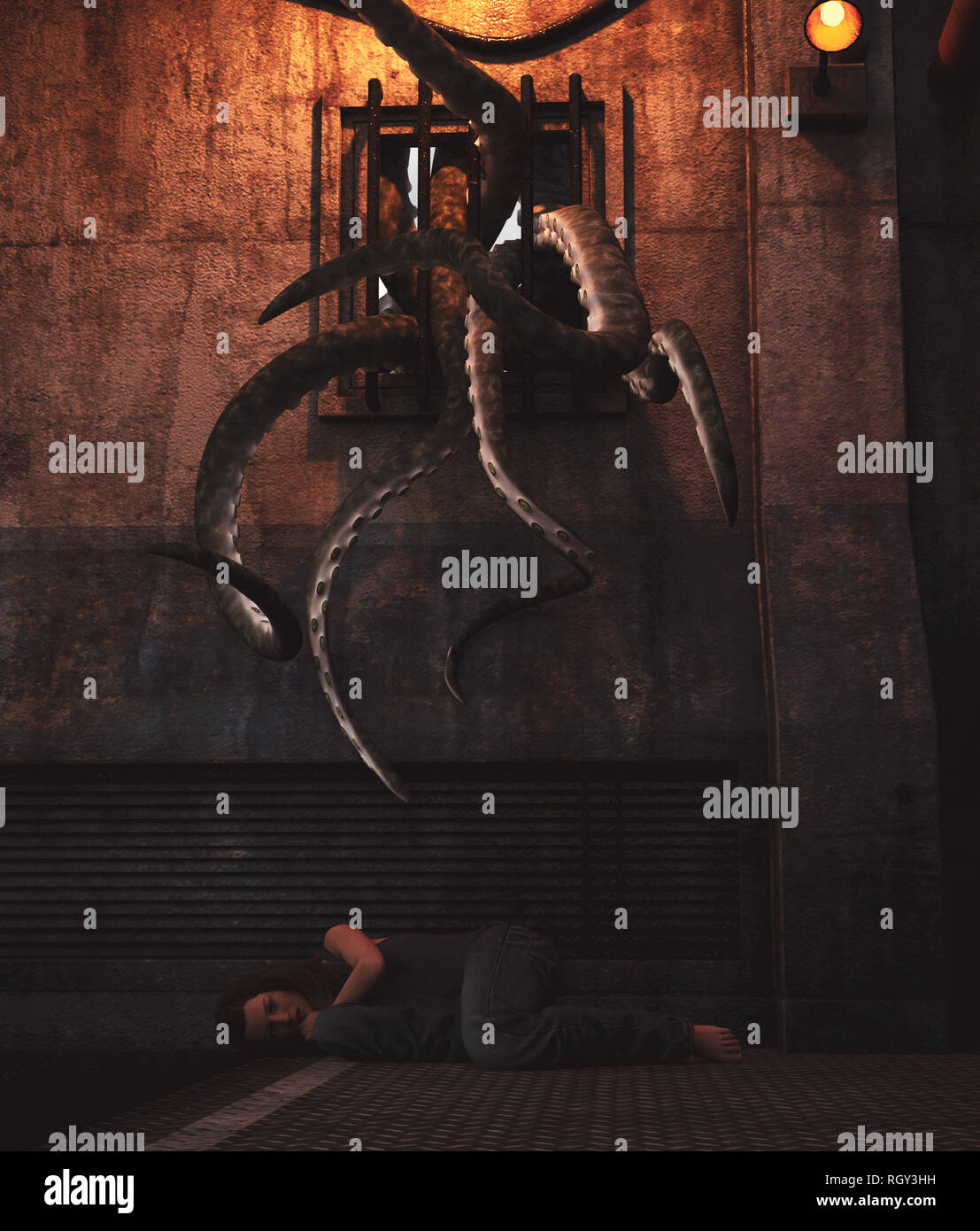 Woman trapped in room hi-res stock photography and images - Alamy