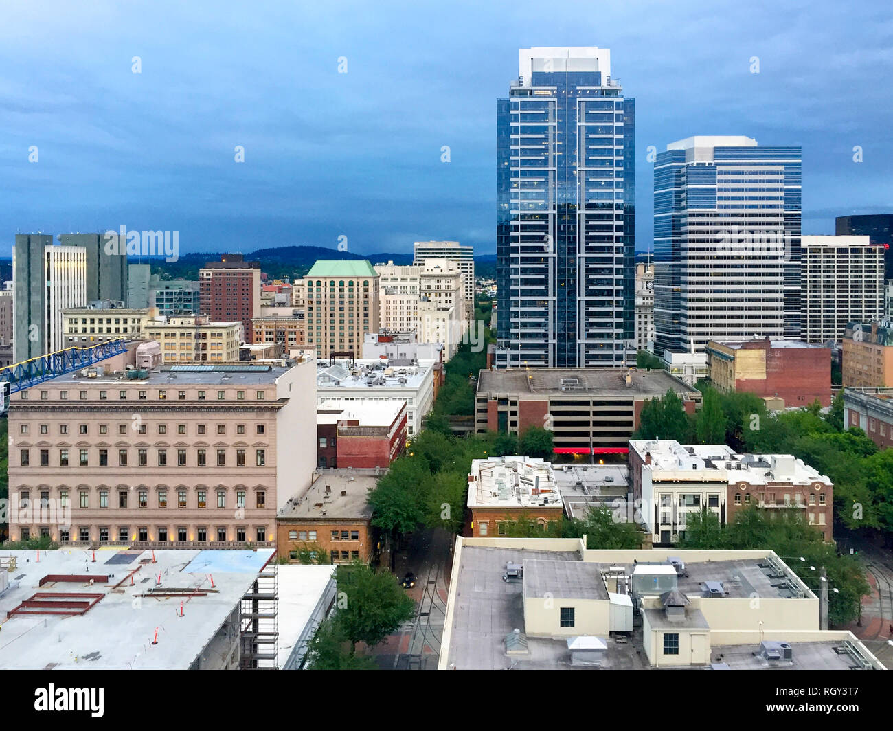Portland and oregon and aerial hi-res stock photography and images - Alamy