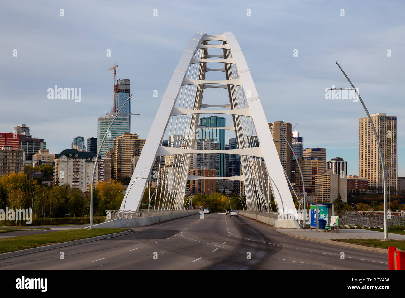 Walterdale bridge hi-res stock photography and images - Alamy