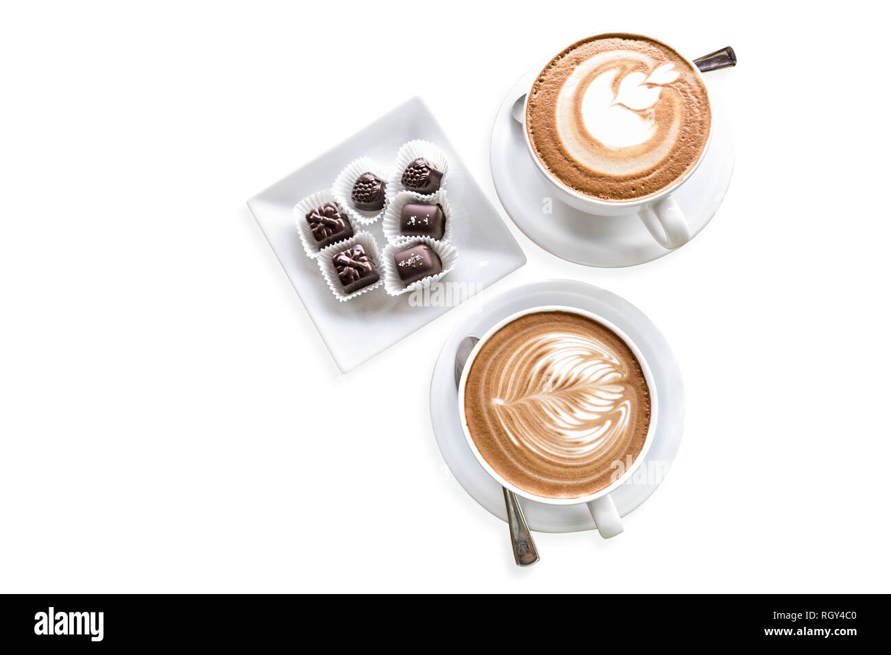 Cup chocolate cacao bean hi-res stock photography and images - Alamy