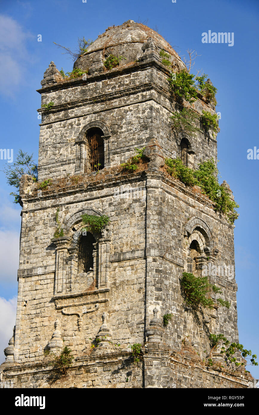 The UNESCO World Heritage Paoay (St. Augustine) Church, Paoay, Ilocos Norte, Philippines Stock ...