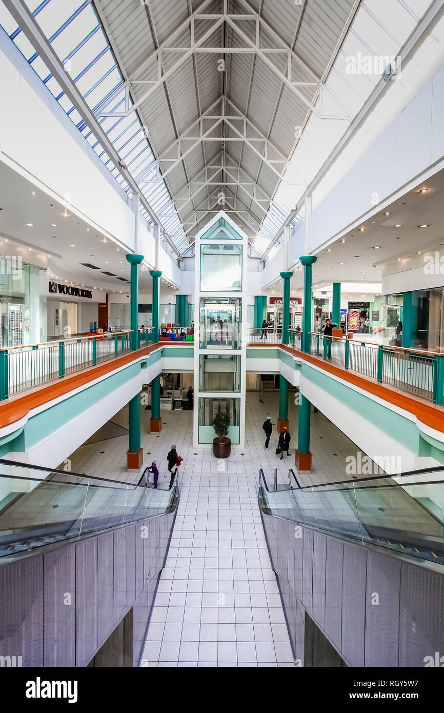 Johannesburg, South Africa - July 05 2011: Inside Interior of Alberton ...