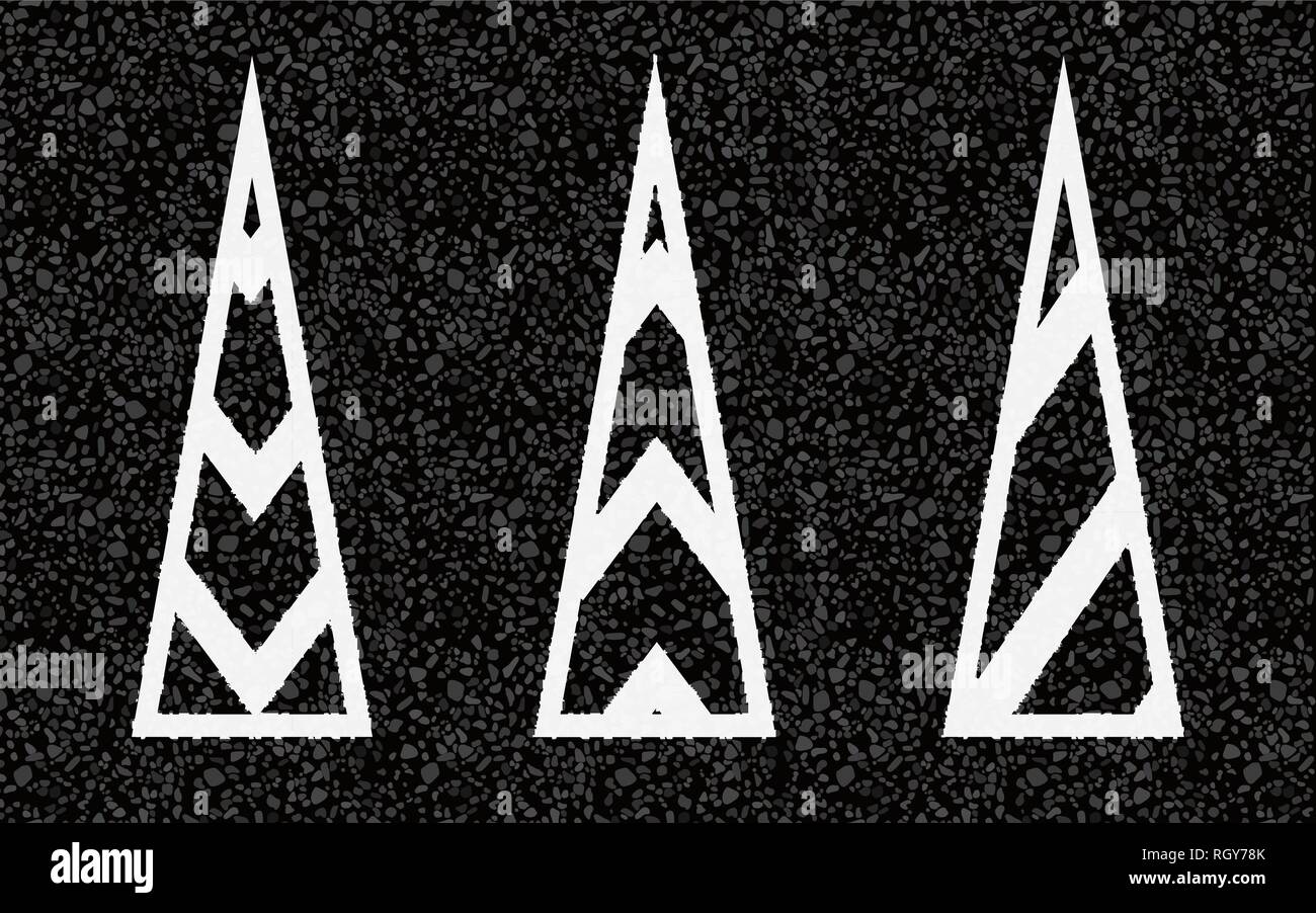 Pavement marking Stock Vector Images - Alamy