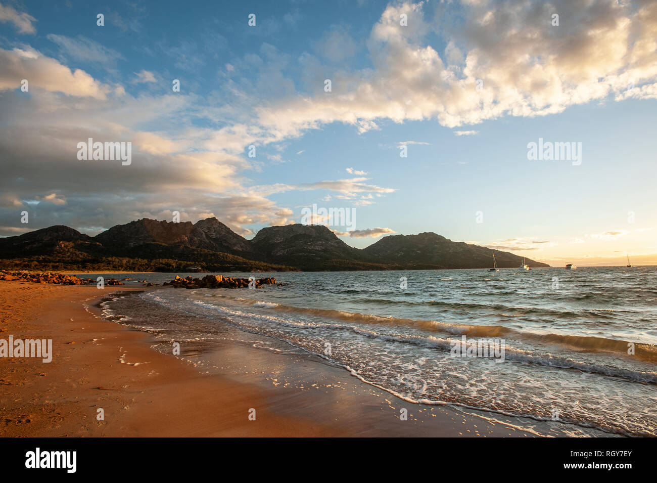 Coles Bay, Tasmania, Australia Stock Photo - Alamy