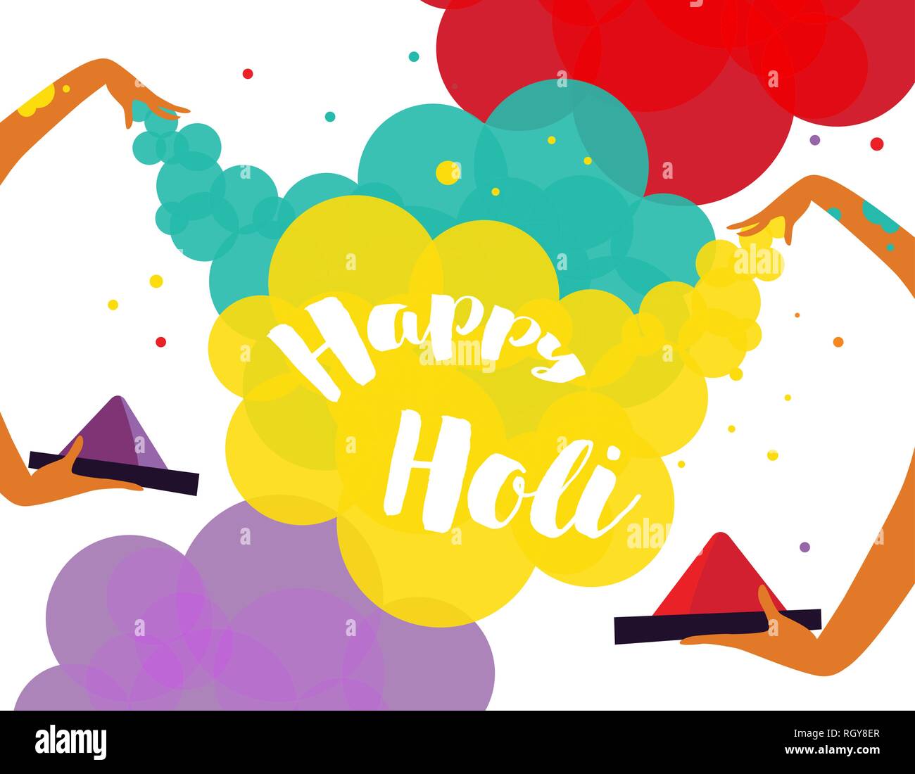 Poster design of Traditional Indian festival Holi. Bengali New Year ...
