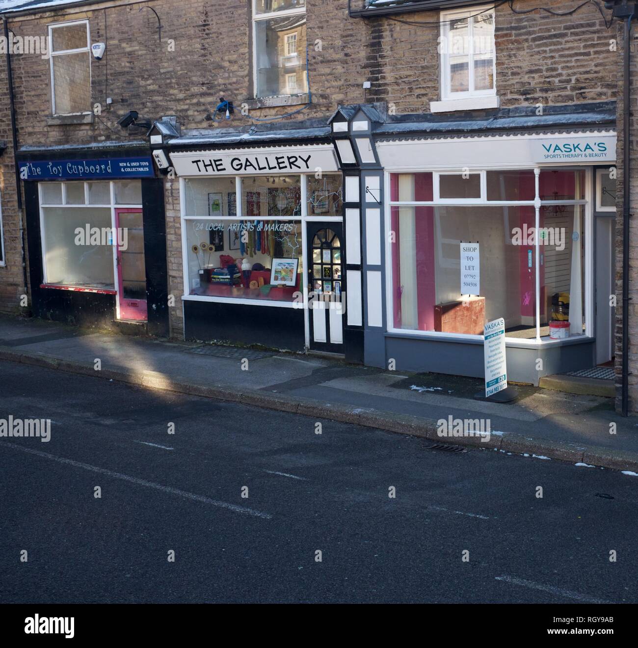 Three shops in one hi-res stock photography and images - Alamy