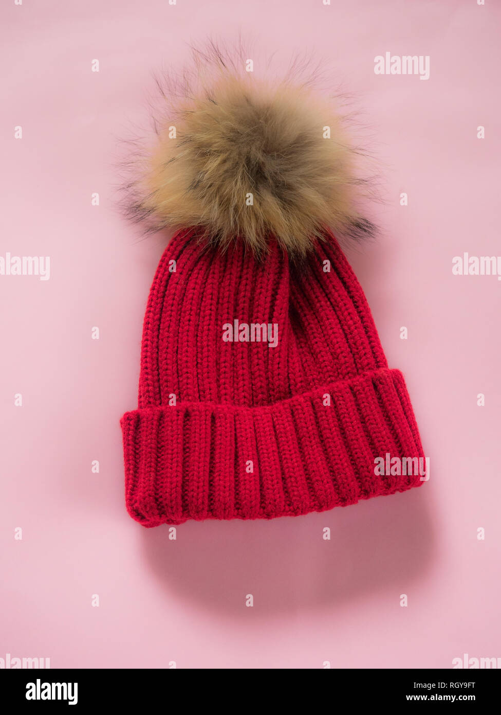 Red pink hat hi-res stock photography and images - Alamy