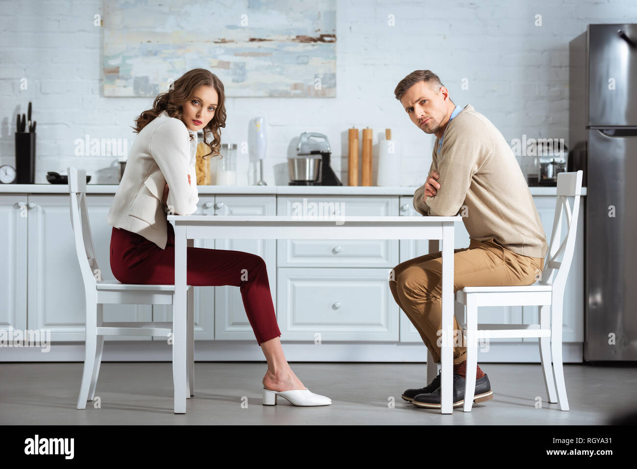 Dissatisfied with clothes hi-res stock photography and images - Alamy