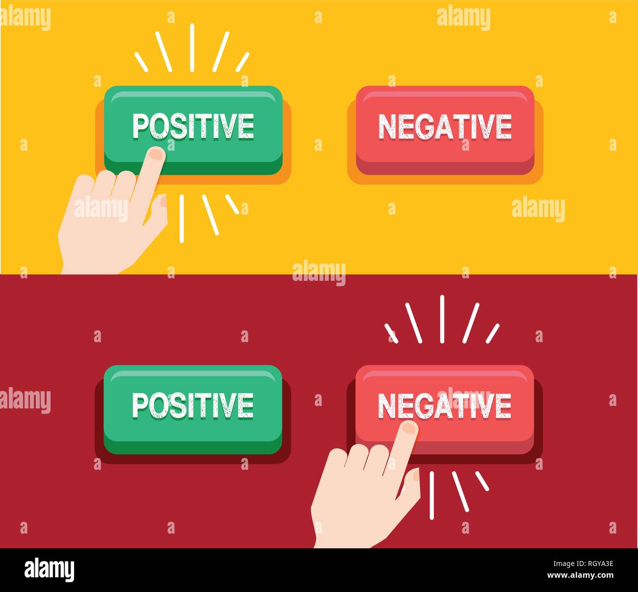 Customer satisfaction button Stock Vector Images - Alamy