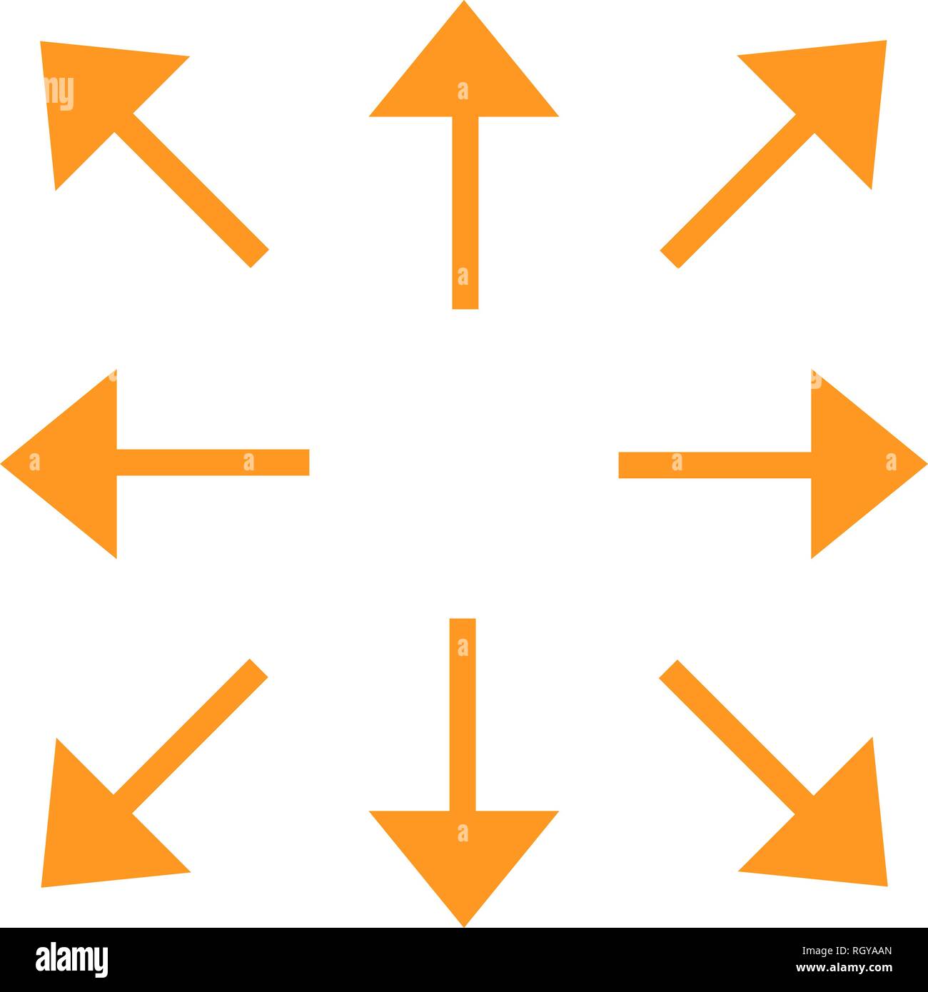 Eight directions hi-res stock photography and images - Alamy