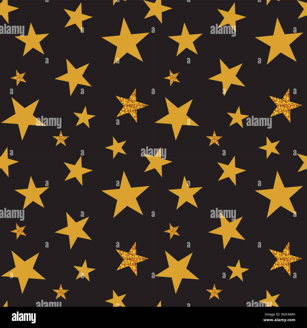 Graduation pattern black golden Stock Vector Images - Alamy
