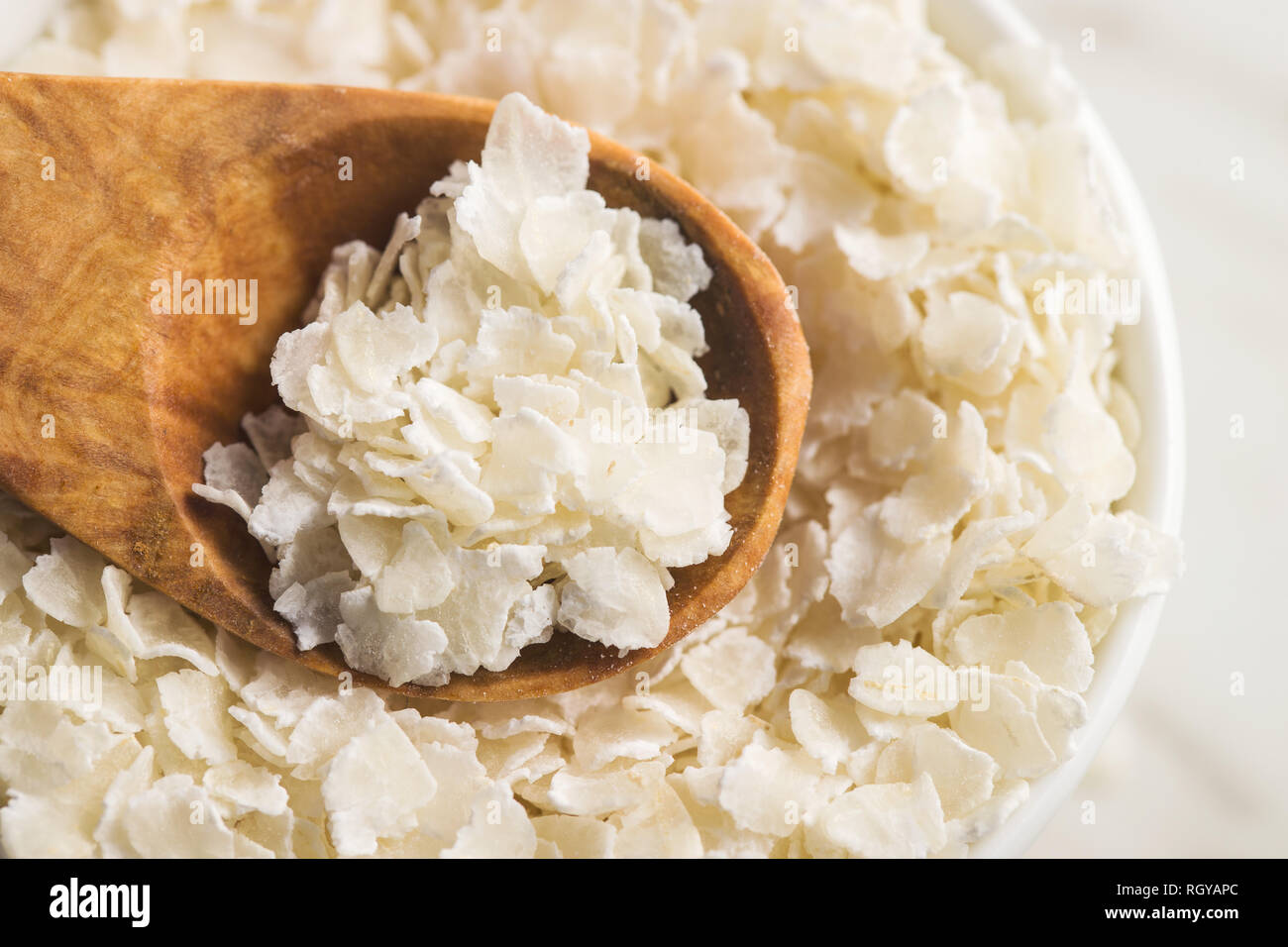 Rice flakes hi-res stock photography and images - Alamy