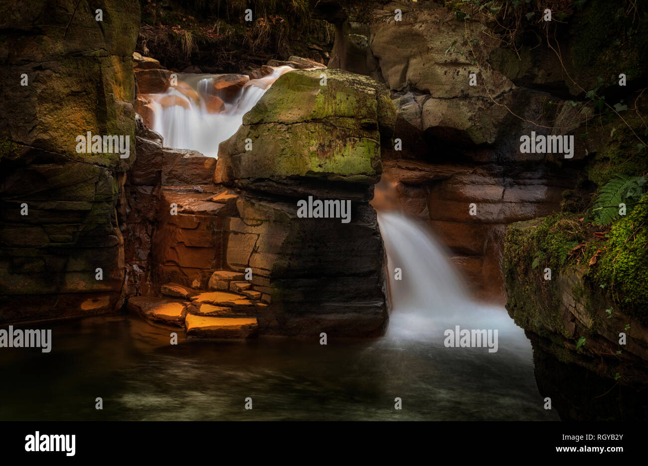 Melincourt falls hi-res stock photography and images - Alamy