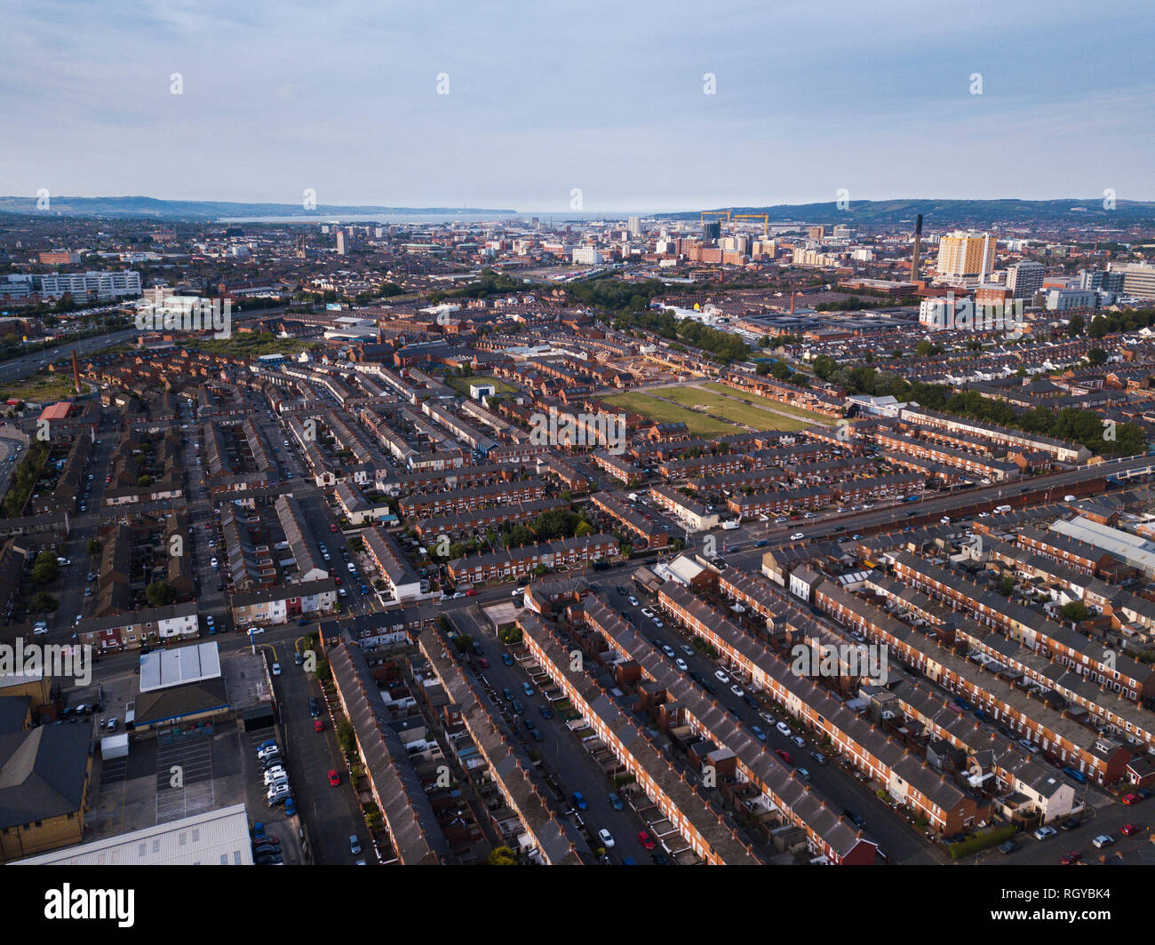 Belfast terrace hi-res stock photography and images - Alamy