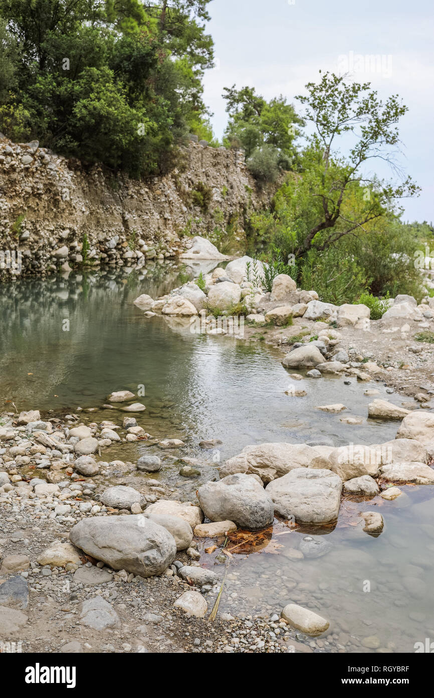 Small waterfall among forest hi-res stock photography and images - Alamy