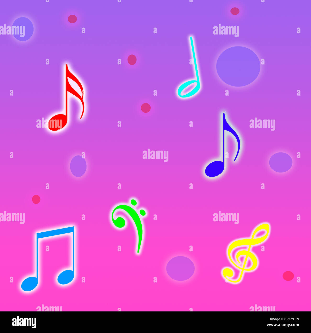 High resolution image notes. 2d illustration background Stock Photo - Alamy