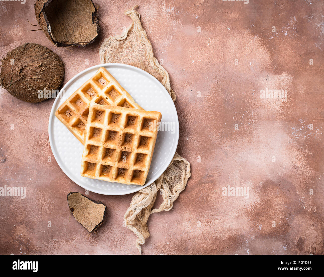 Coconut wafer hi-res stock photography and images - Alamy
