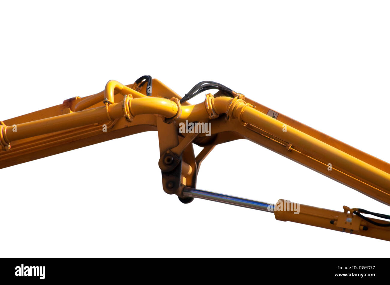 The automatic mechanism for building of houses. High resolution image ...