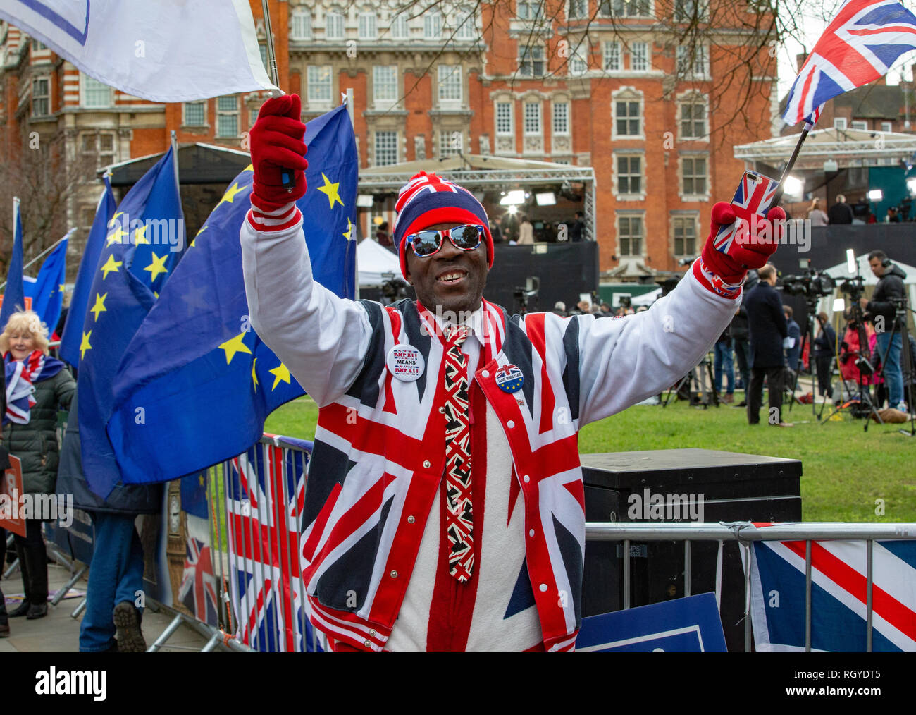 Union jack suit hi-res stock photography and images - Alamy