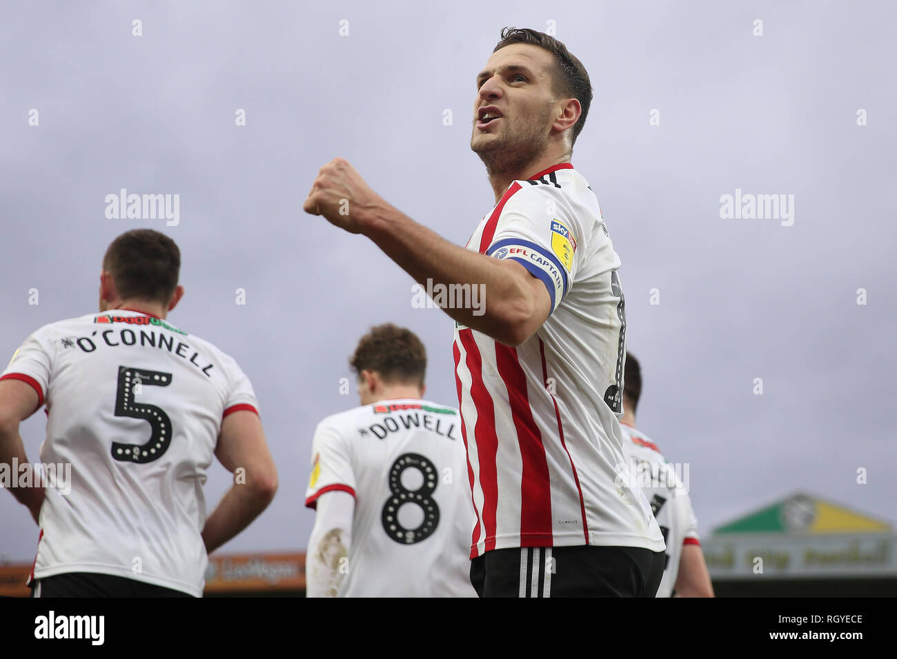 Billy Sharp of Sheffield United celebrates after scoring the equalising ...