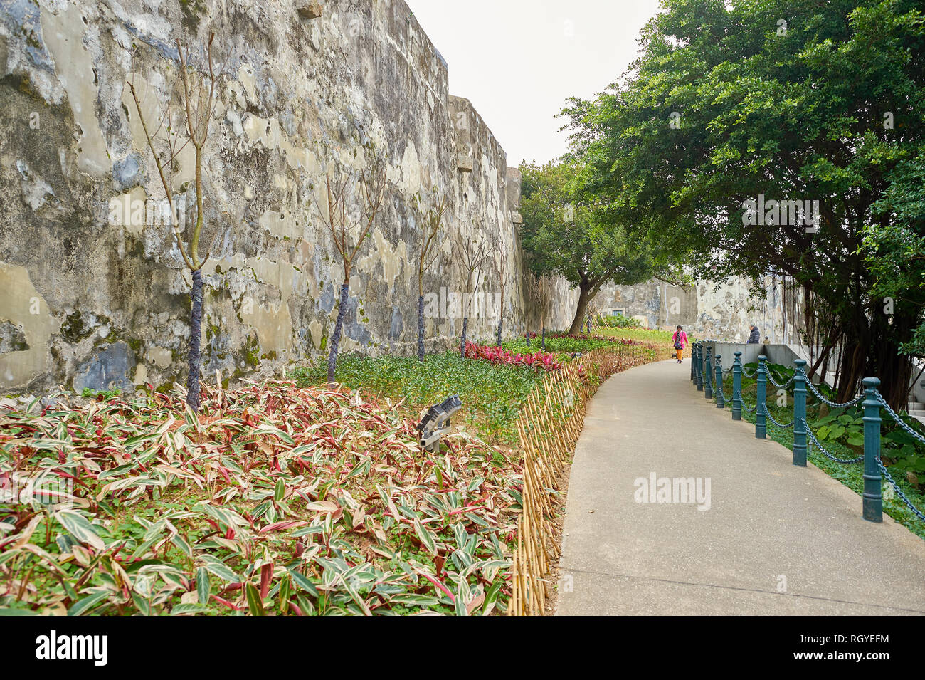 MACAO, CHINA - CIRCA FEBRUARY, 2016: Macao urban landscape at daytime ...