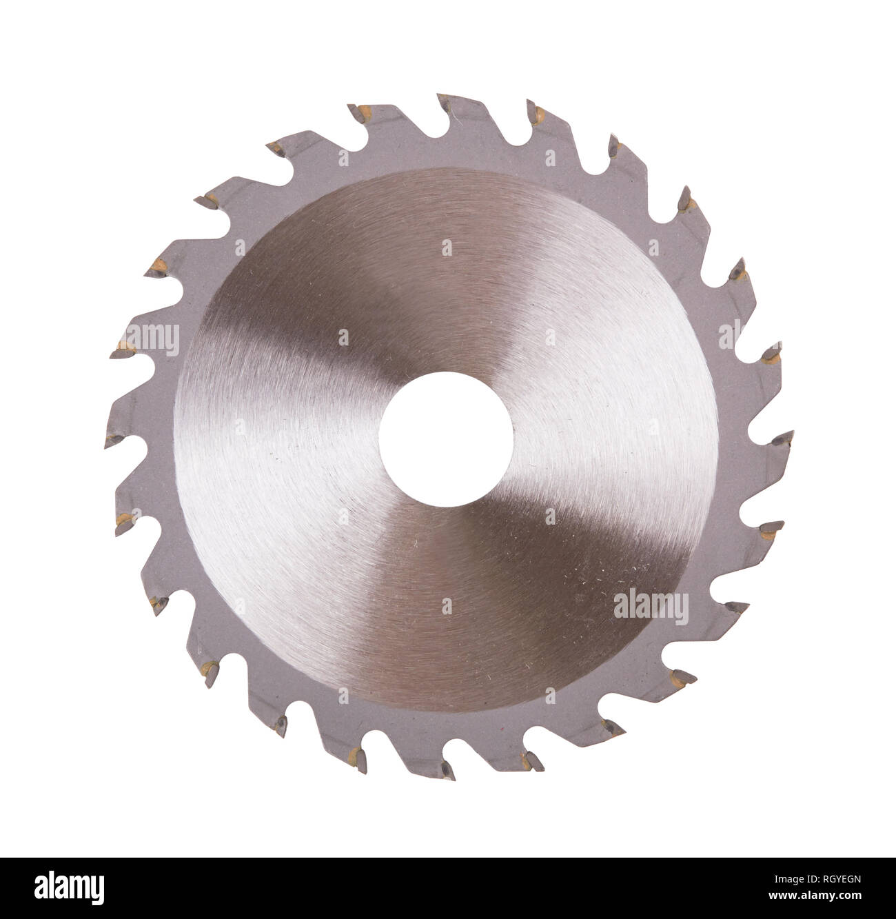 circular saw blade isolated on white background Stock Photo - Alamy