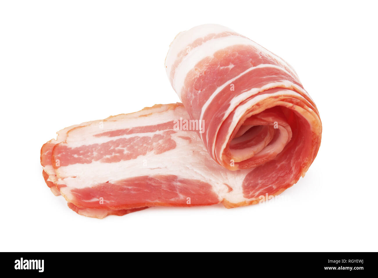 Slices of bacon hi-res stock photography and images - Alamy