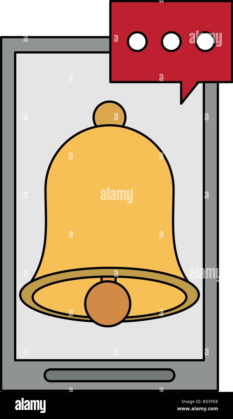 Smart ring bell Stock Vector Images - Alamy