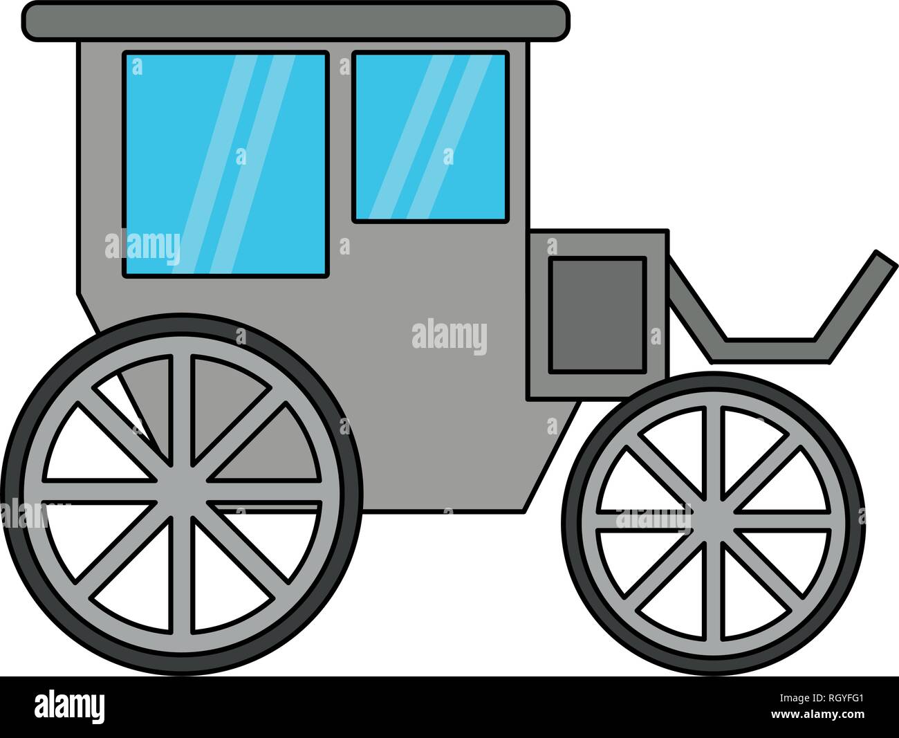 vintage carriage symbol Stock Vector Image & Art - Alamy