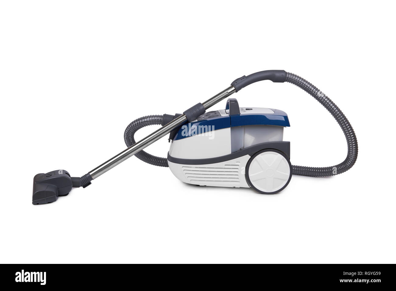 Vacuum cleaner isolated on a white background Stock Photo - Alamy
