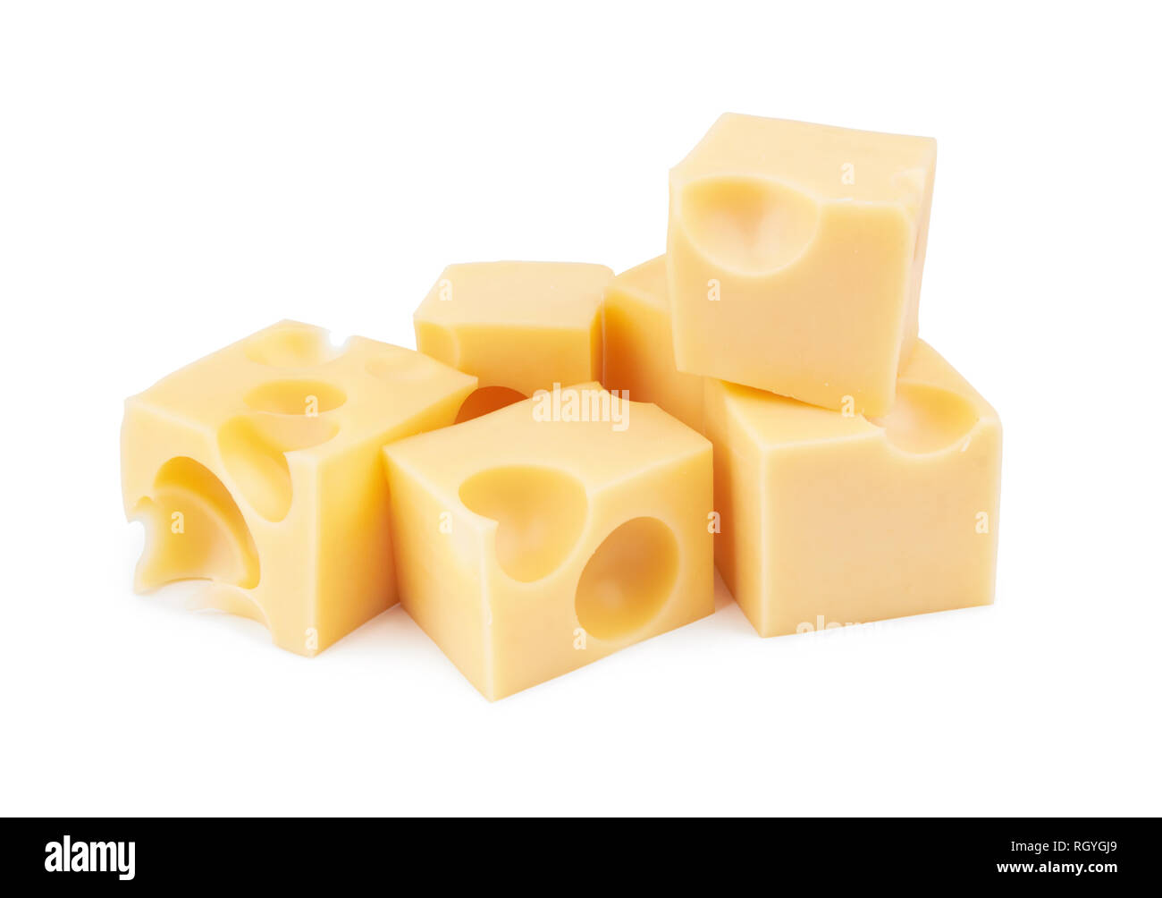 cheese isolated on a white background Stock Photo - Alamy