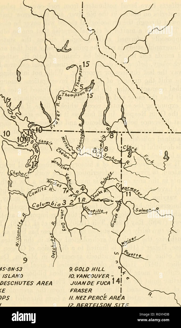 Map of roaring springs hi-res stock photography and images - Alamy