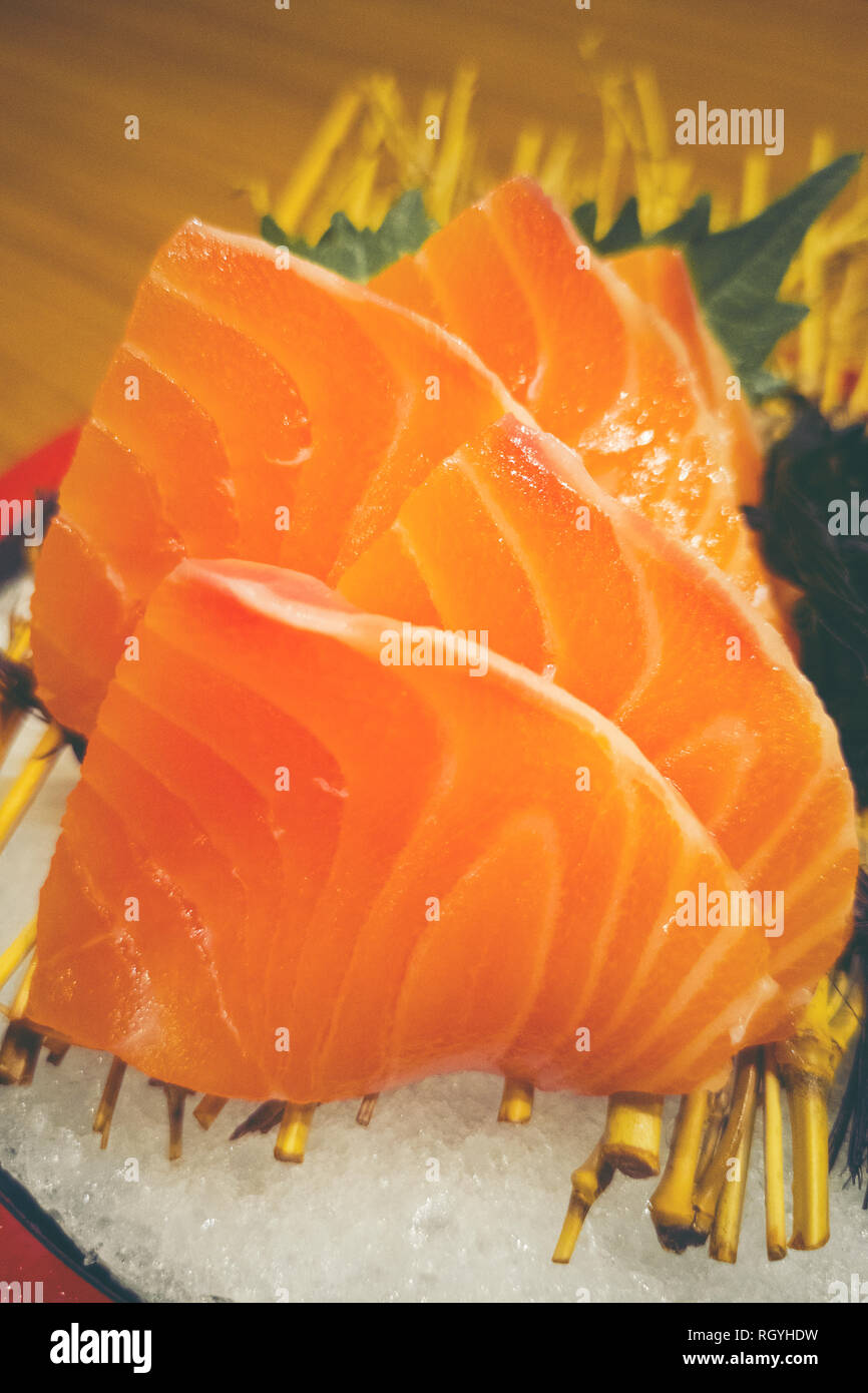 Japanese Sashimi set, Japanese food Stock Photo - Alamy